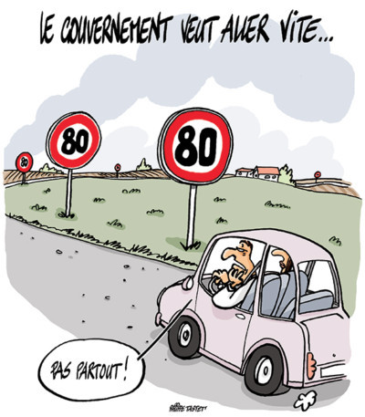 La vitesse à 80 KM/H - Philippe Tastet